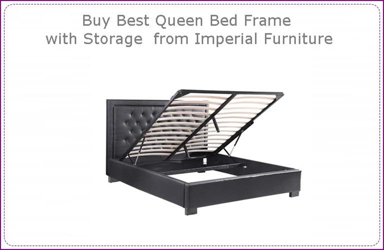 Buy Best Queen Bed Frame with Storage from Imperial Furniture ...